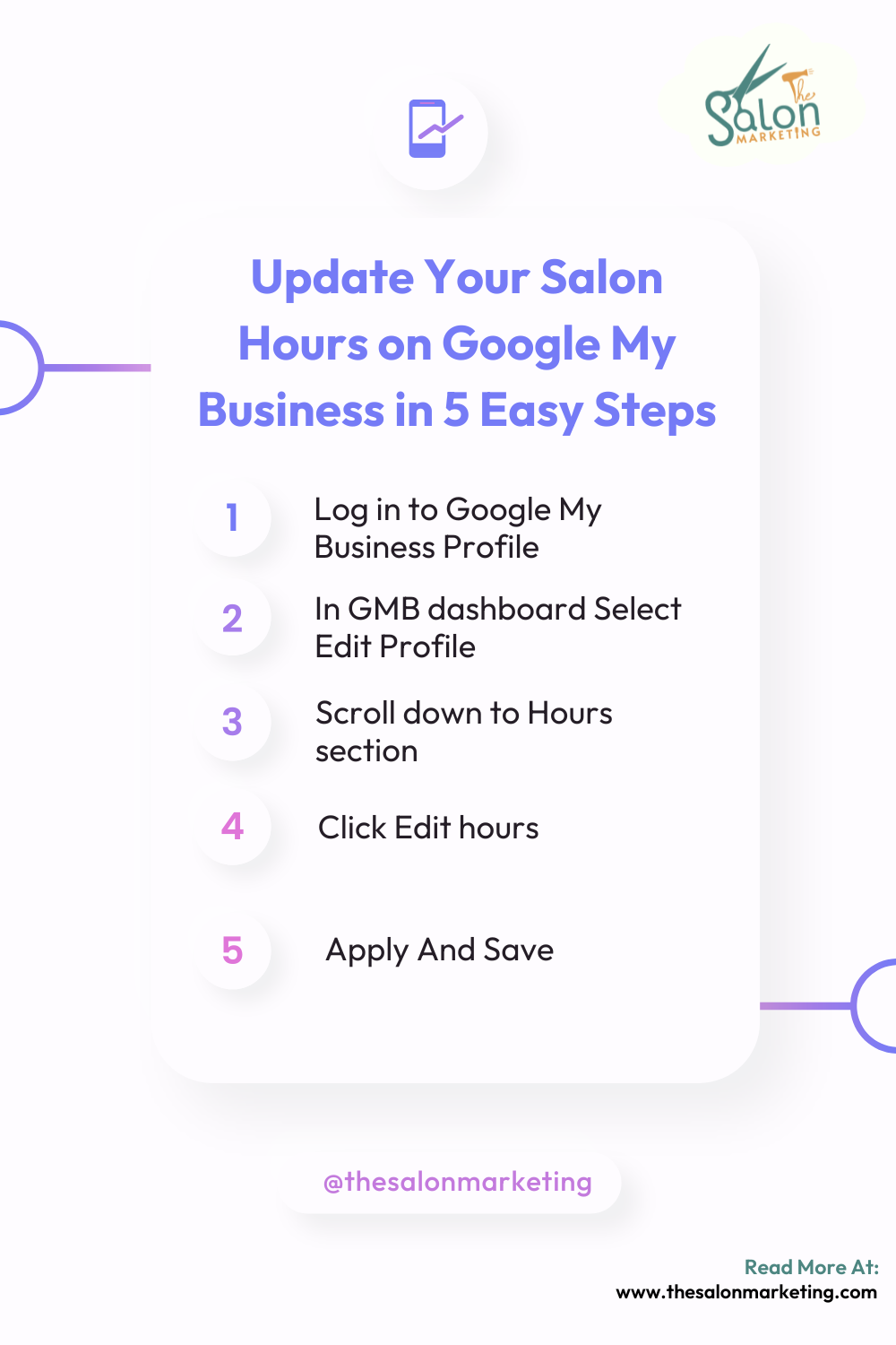 Change your salon hours on Google My Business - A Step-by-step guide.
