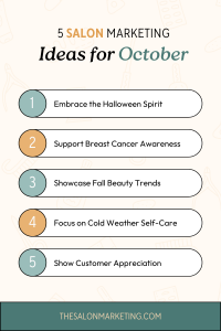 5 Salon Marketing Ideas for October